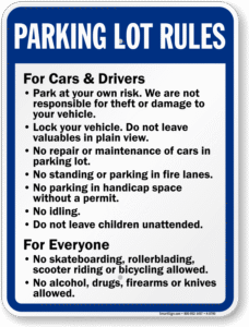 Public vs. Private Parking Lots: Rules & Regulations