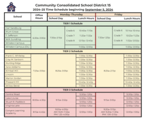School Dismissal Times: Find Your District Schedule
