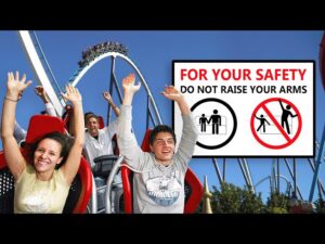 Why Riders Raise Hands on Roller Coasters